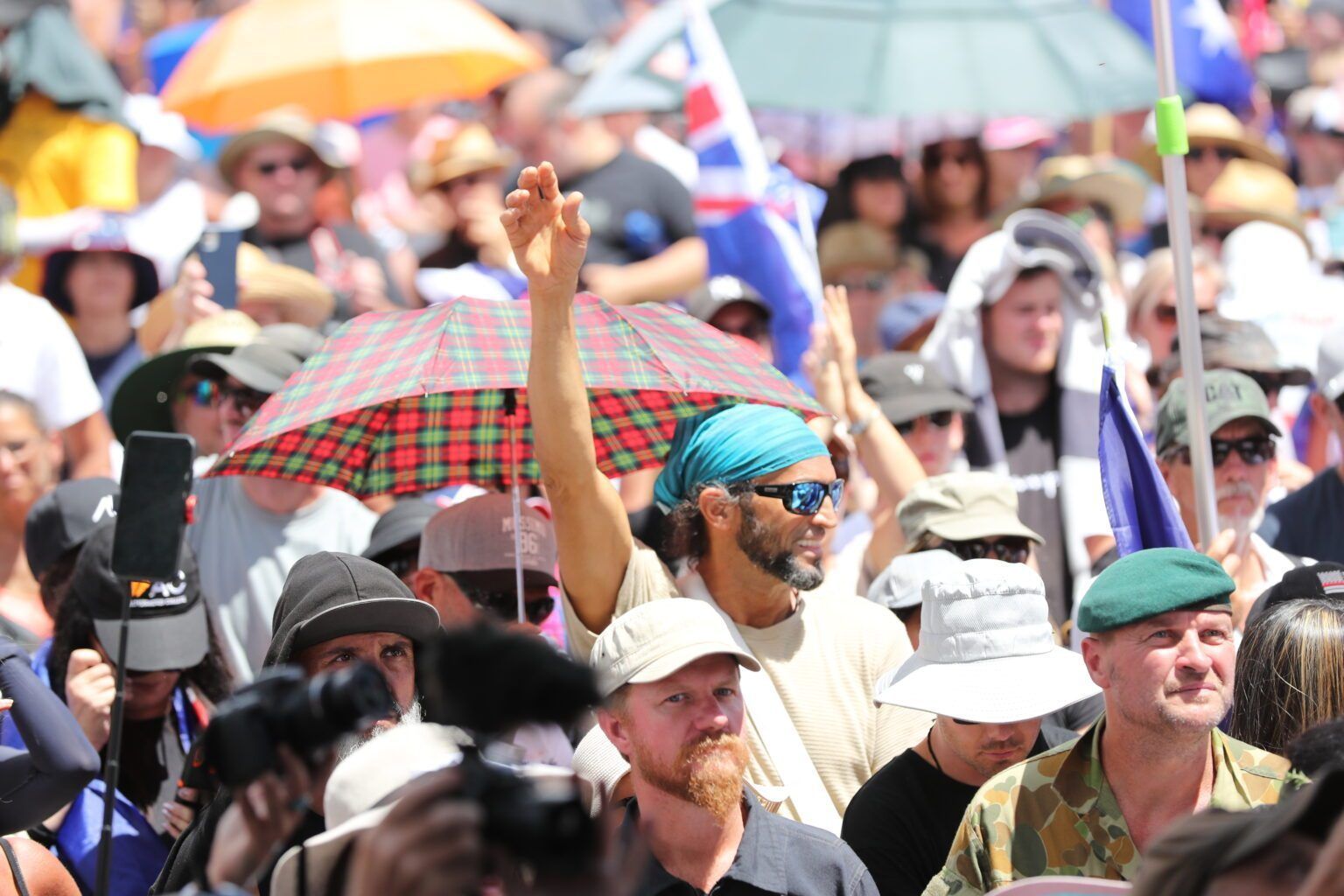 Images from the Convoy to Canberra: A Day That Changed History - The ...