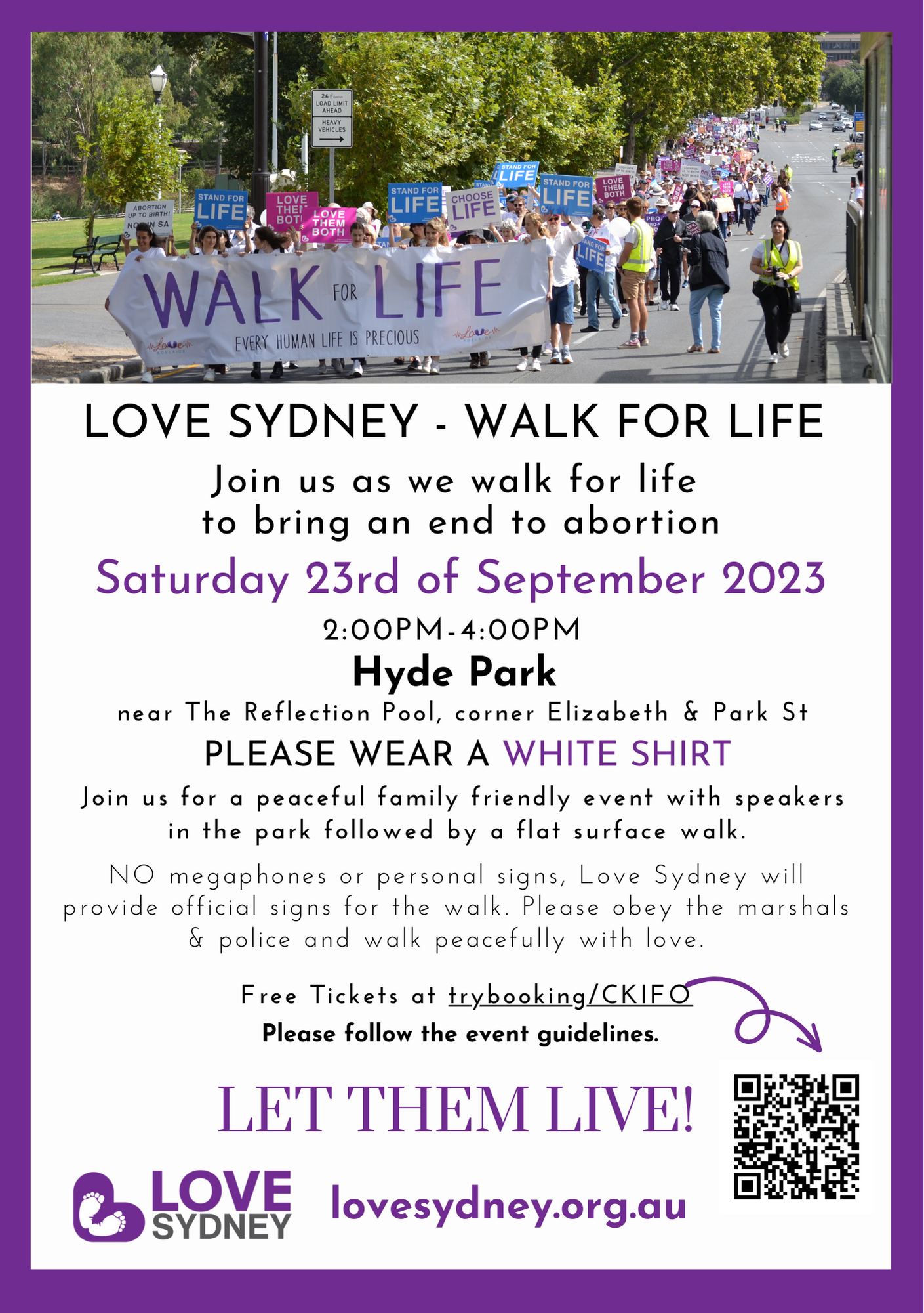 Join Thousands in Sydney's Inaugural Walk for Life! - The Daily Declaration