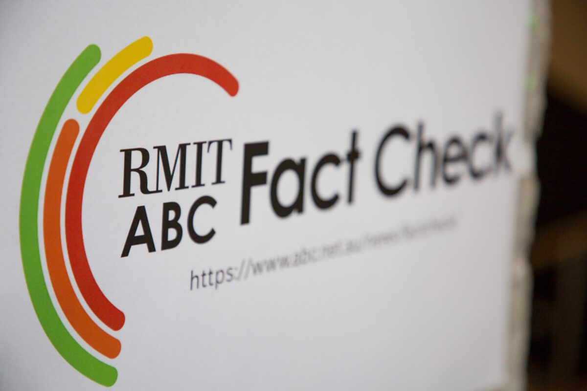 RMIT ABC Fact Check Caught Spreading Misinformation to Promote Net Zero ...