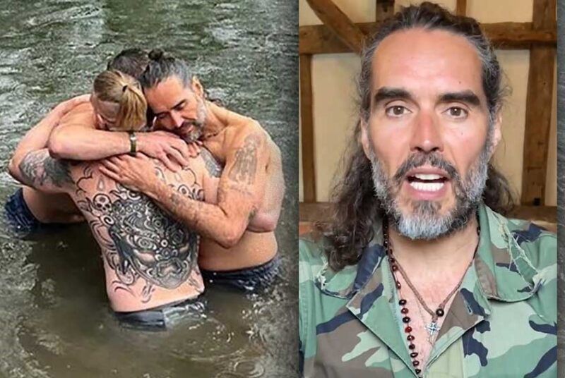 Russell Brand’s Baptism Cursed by Leftwing Media: ‘Brand Deserves E ...