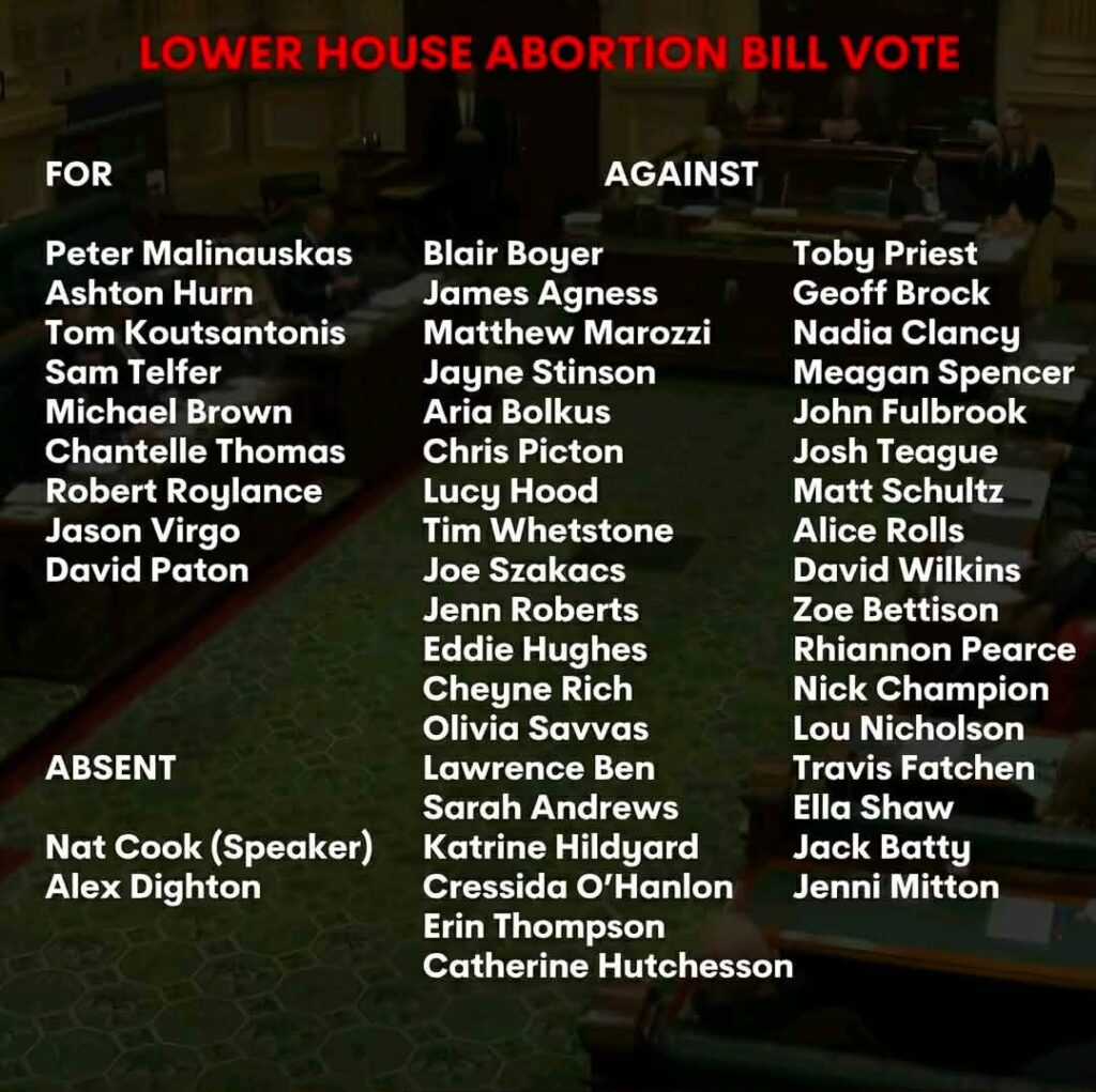 Breakthrough in SA Parliament: Pro-Life Bill Passes Upper House - The ...